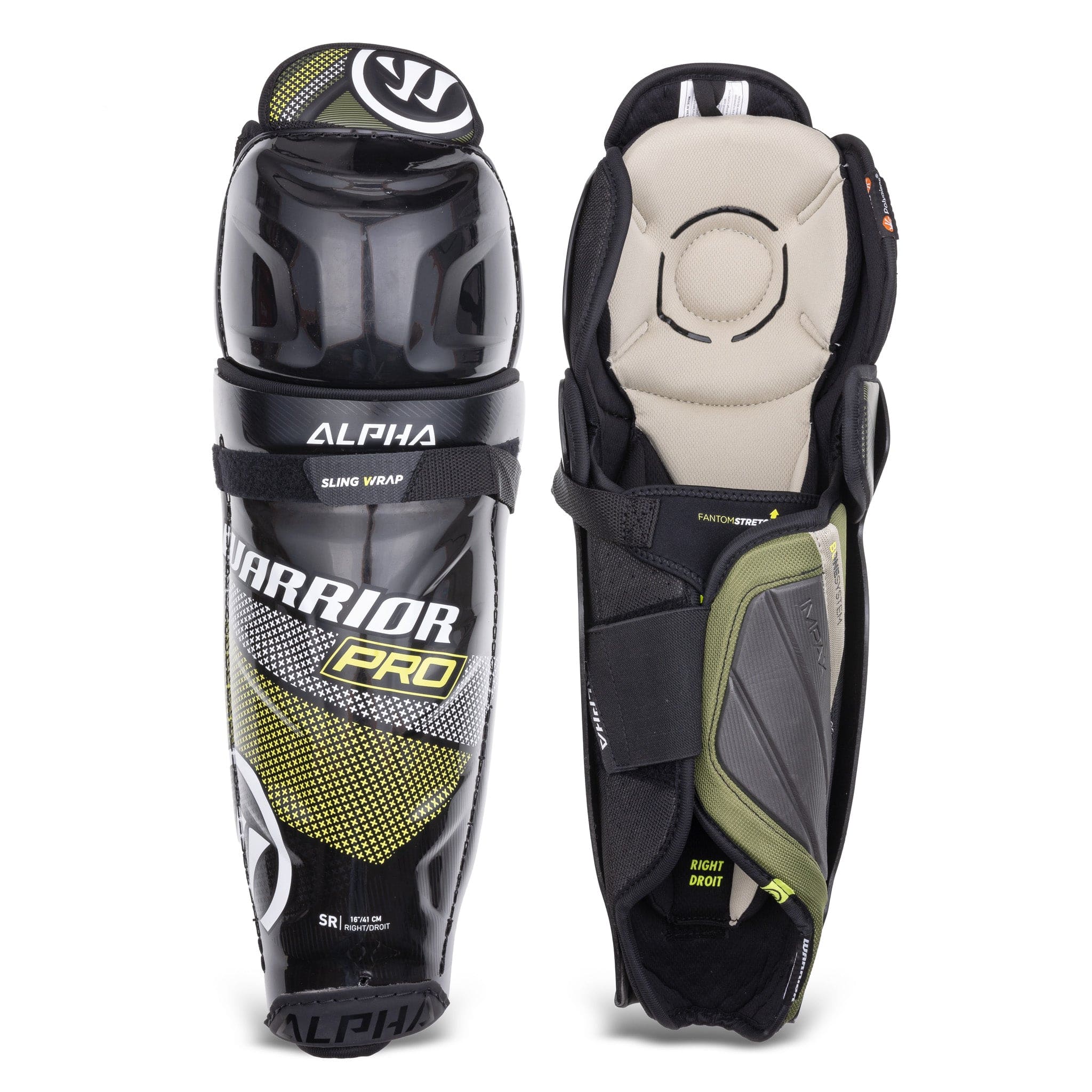 Warrior Alpha Pro Senior Hockey Shin Guards