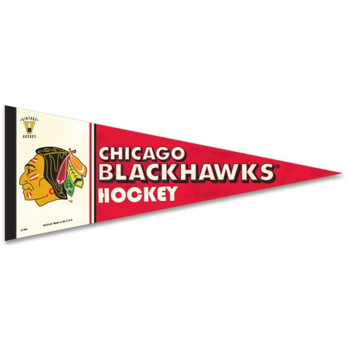Wincraft NHL Vintage Premium Pennant - Chicago Blackhawks