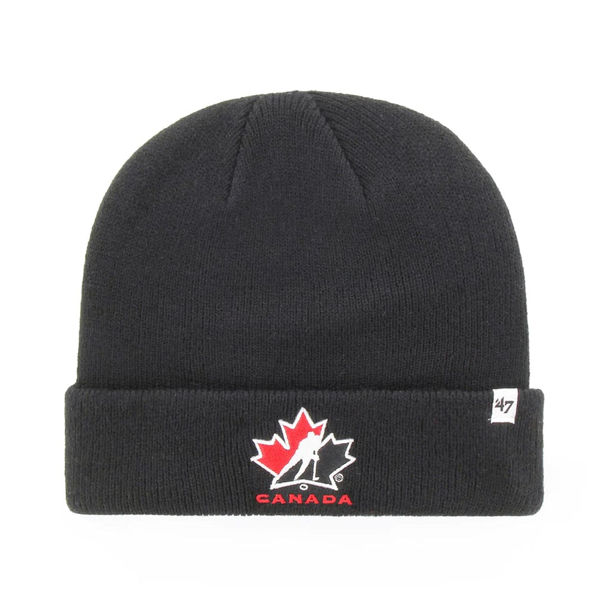 Hockey Canada 47 Brand Raised Cuff Knit Toque