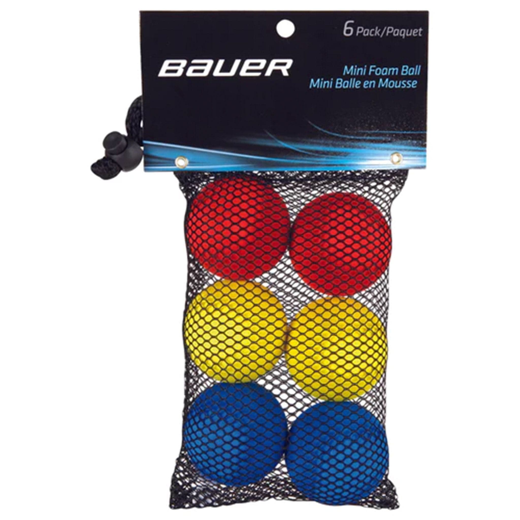 Bauer Mini Foam Ball - 6 Pack