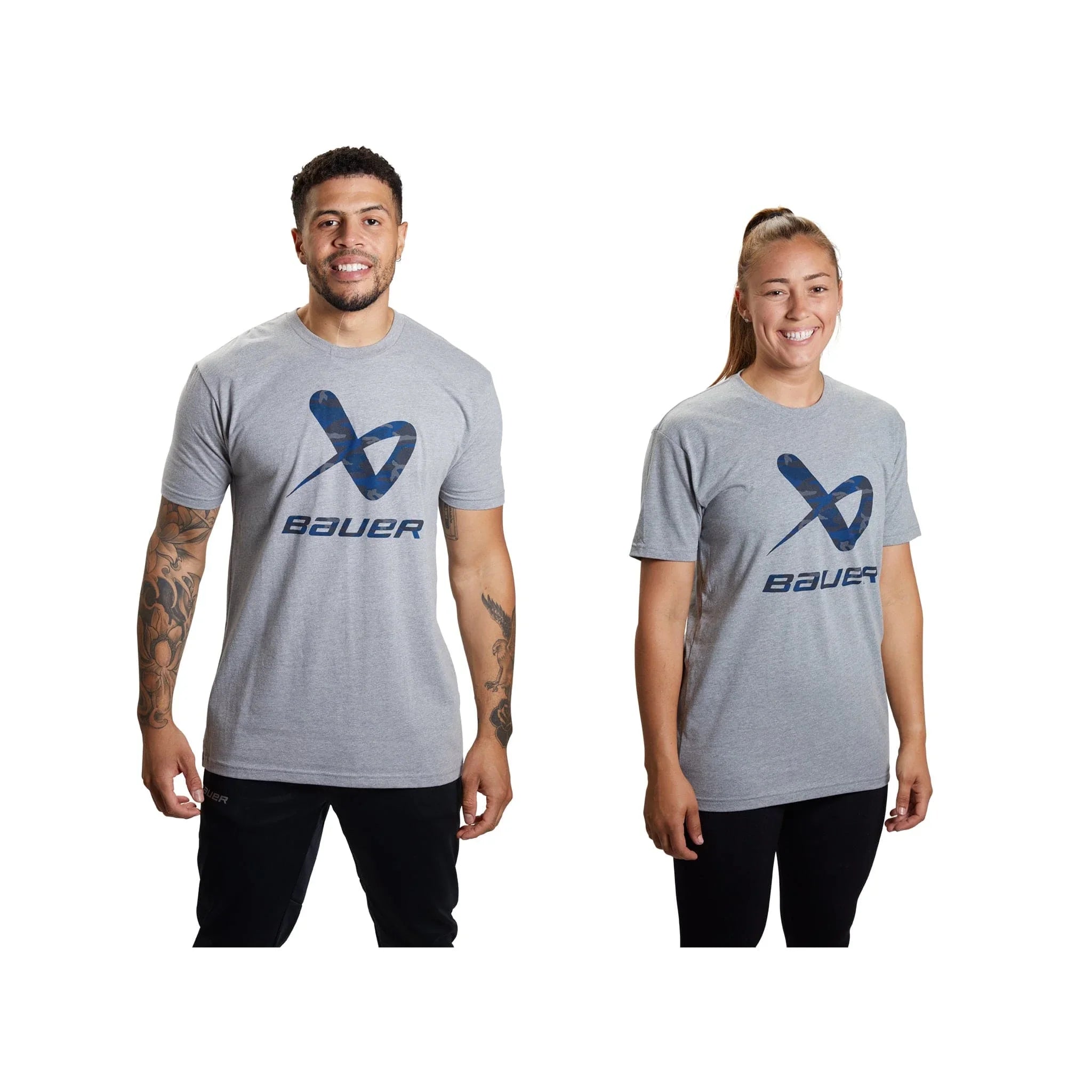 Bauer Camo Lockup Mens Shortsleeve Shirt