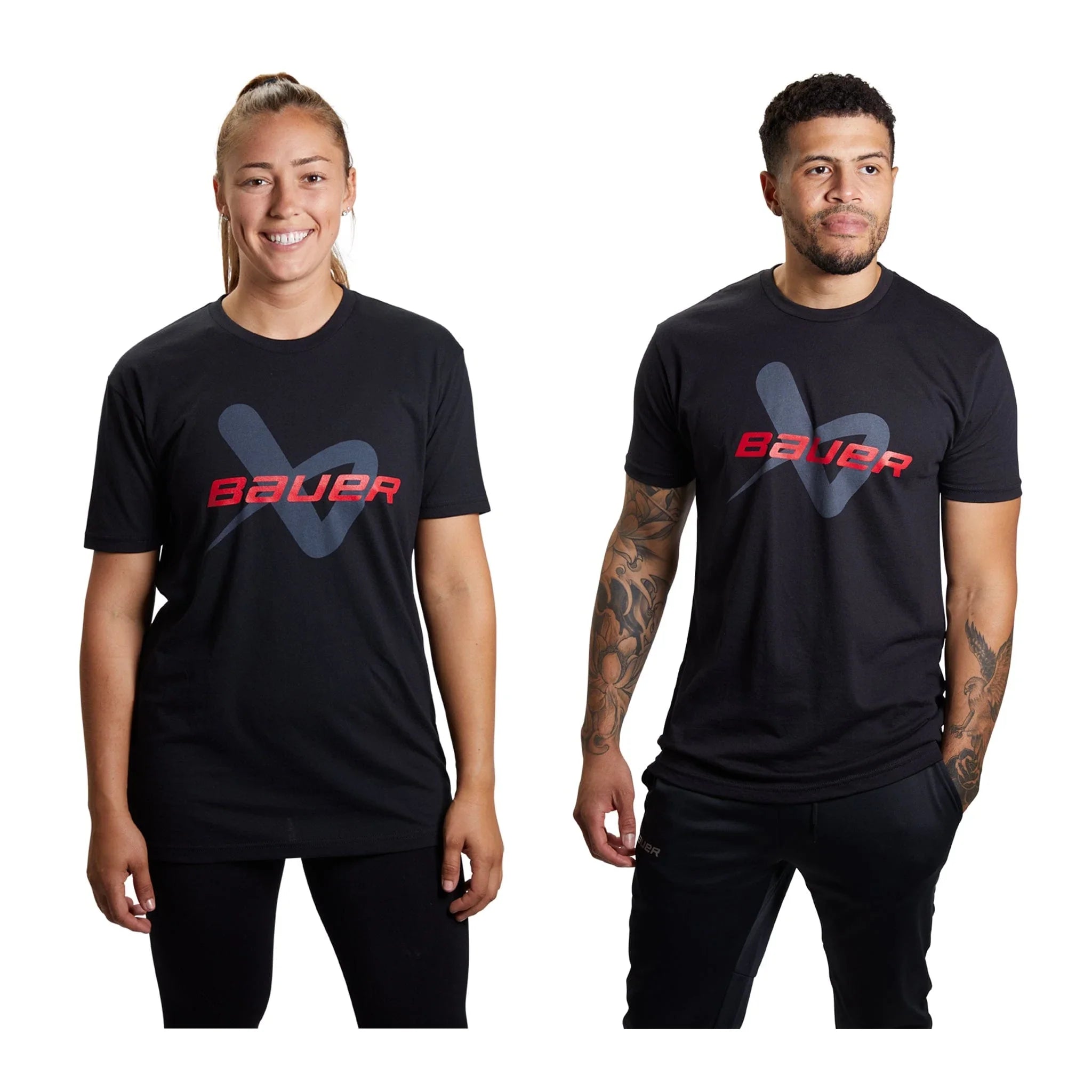 Bauer Lockup Mens Shortsleeve Shirt