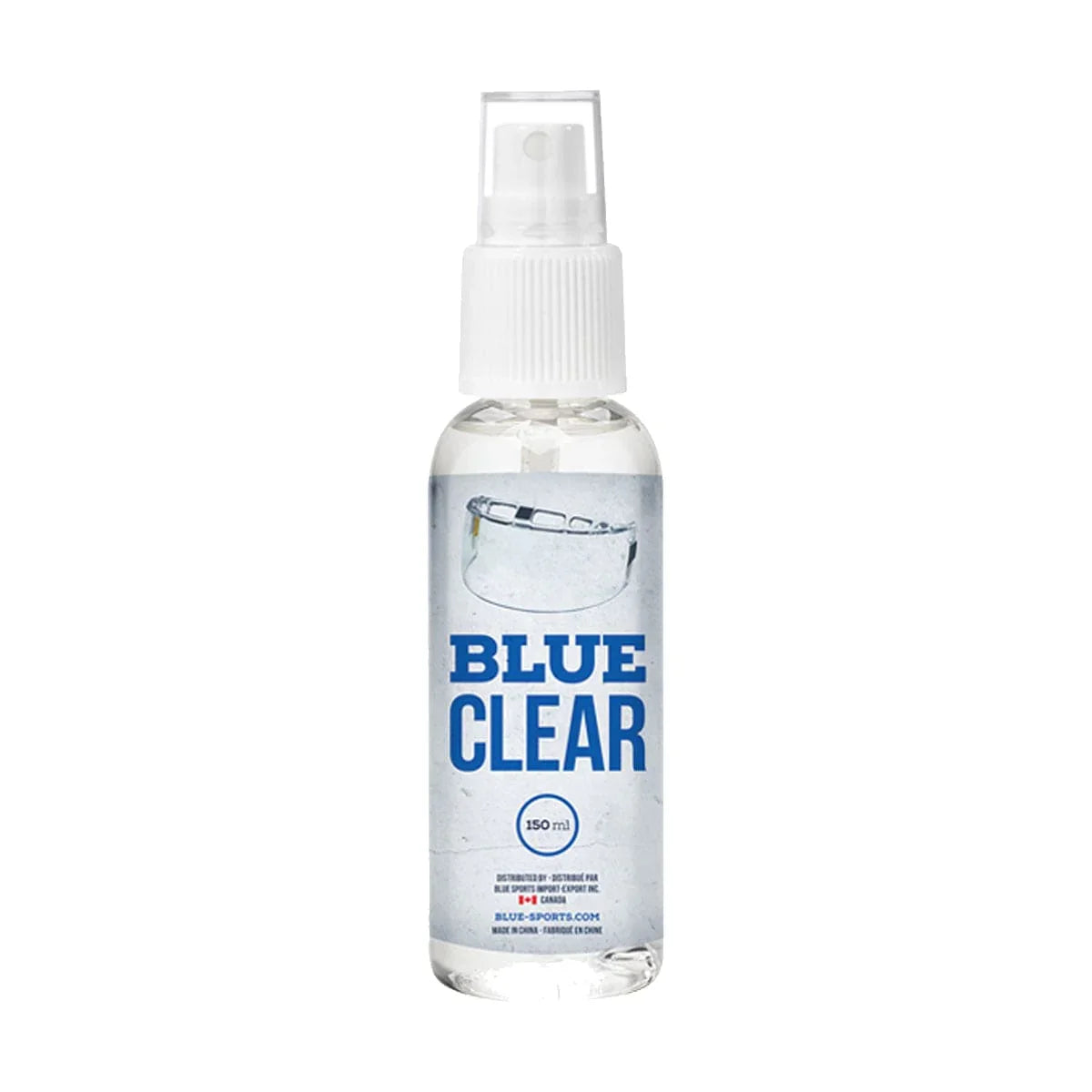 BlueClear Anti-Fog Visor Spray – Clear Vision for Hockey Players
