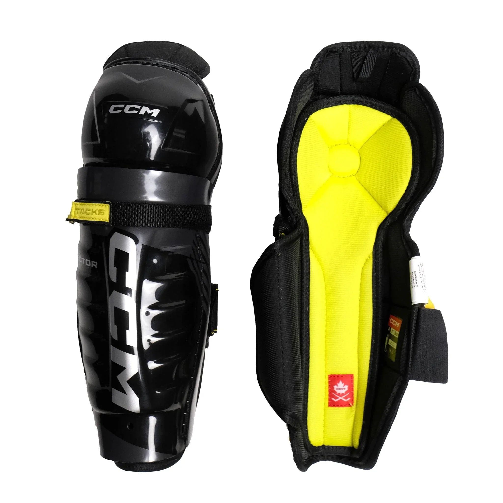CCM Tacks Vector Junior Hockey Shin Guards