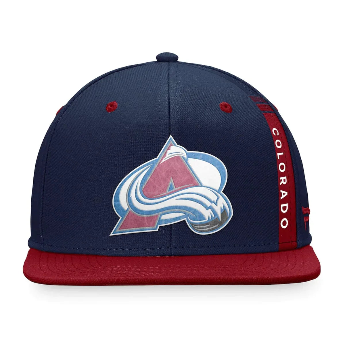 Colorado Avalanche Fanatics Authentic Pro Draft Snapback Hat