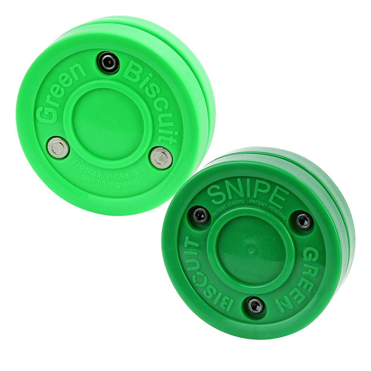 Green Biscuit Original & Snipe Training Puck - 2 Pack