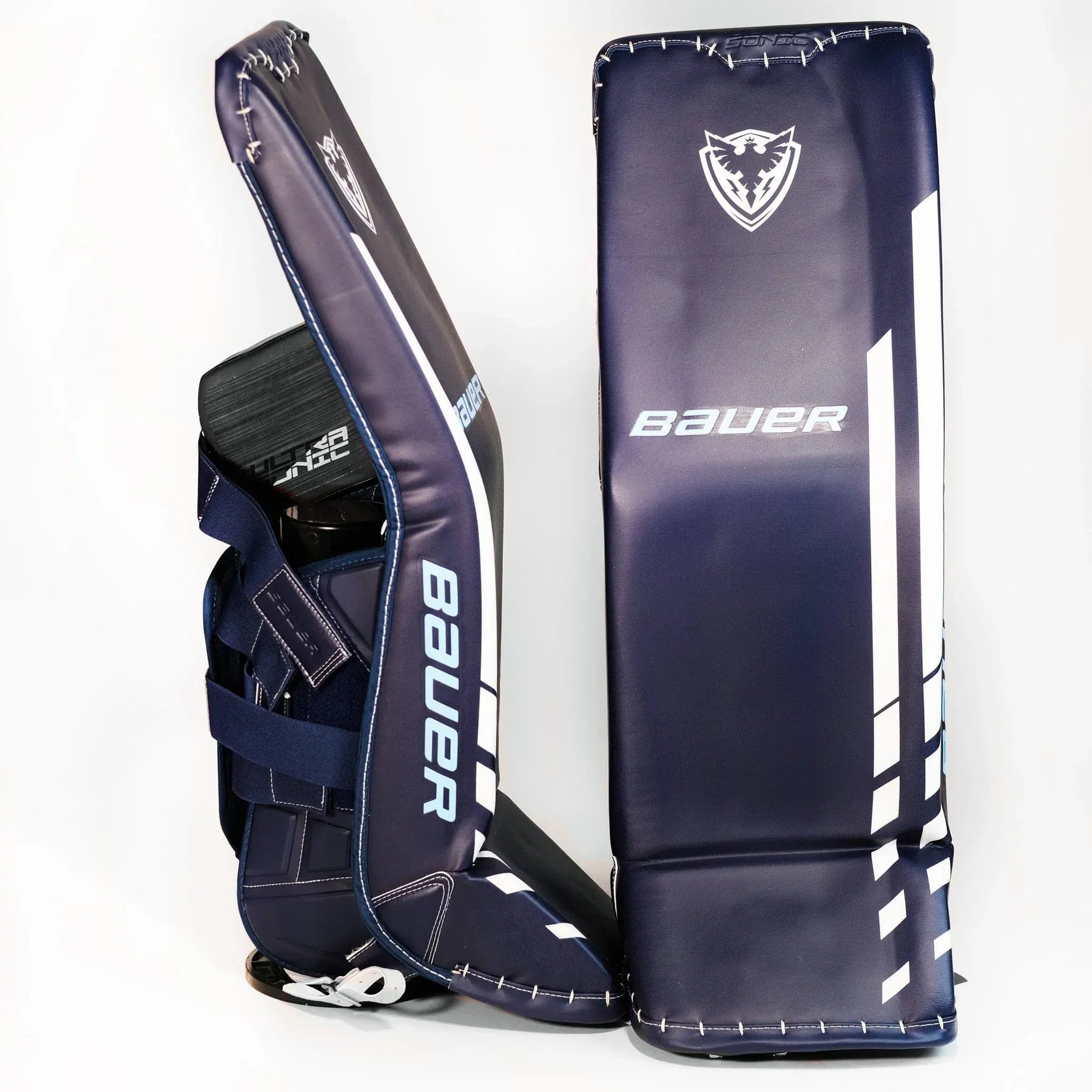 Bauer Supreme Pro Custom Senior Goalie Leg Pads - Samuel Hlavaj - Pro ...