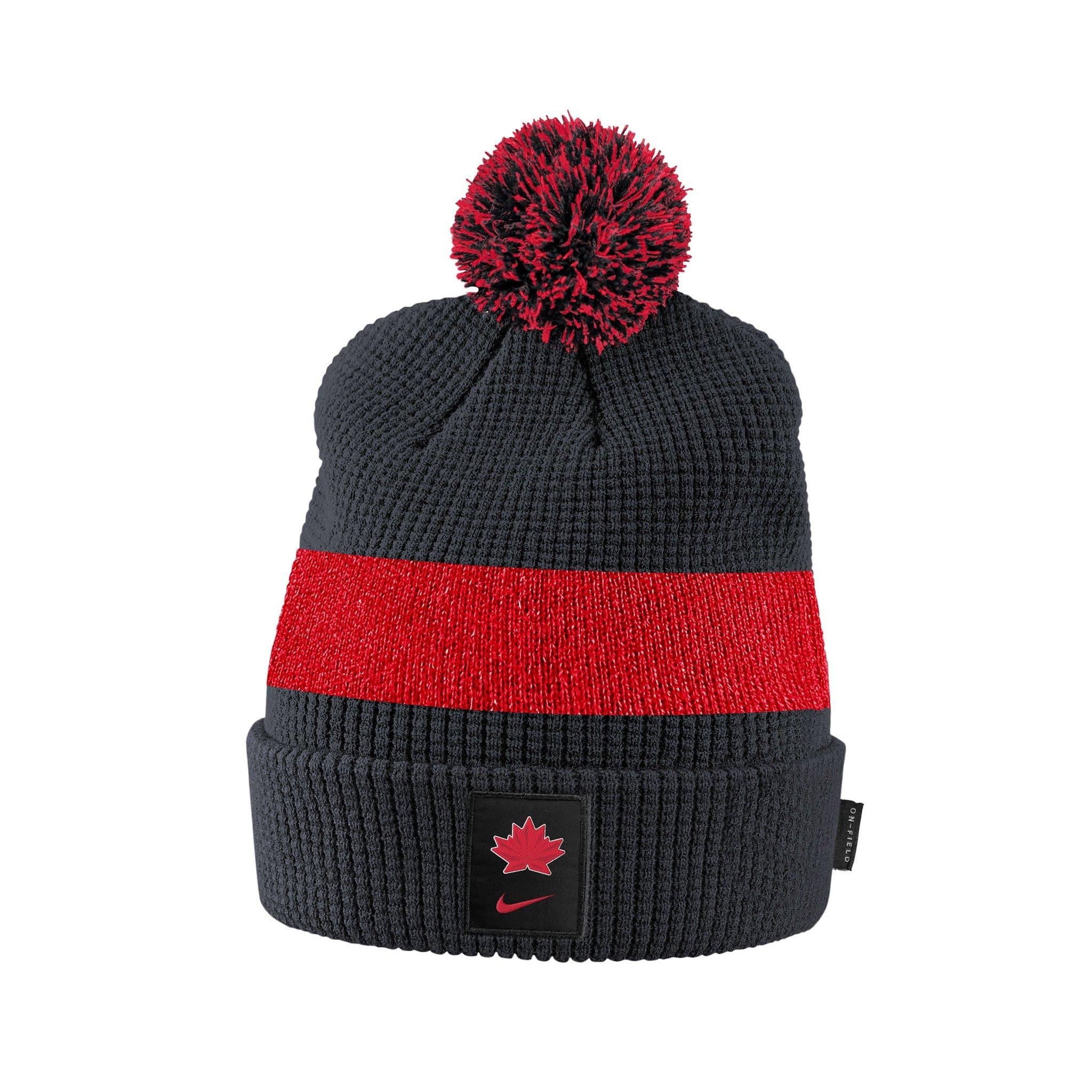 Hockey Canada Olympic Nike Youth Pom Beanie Toque
