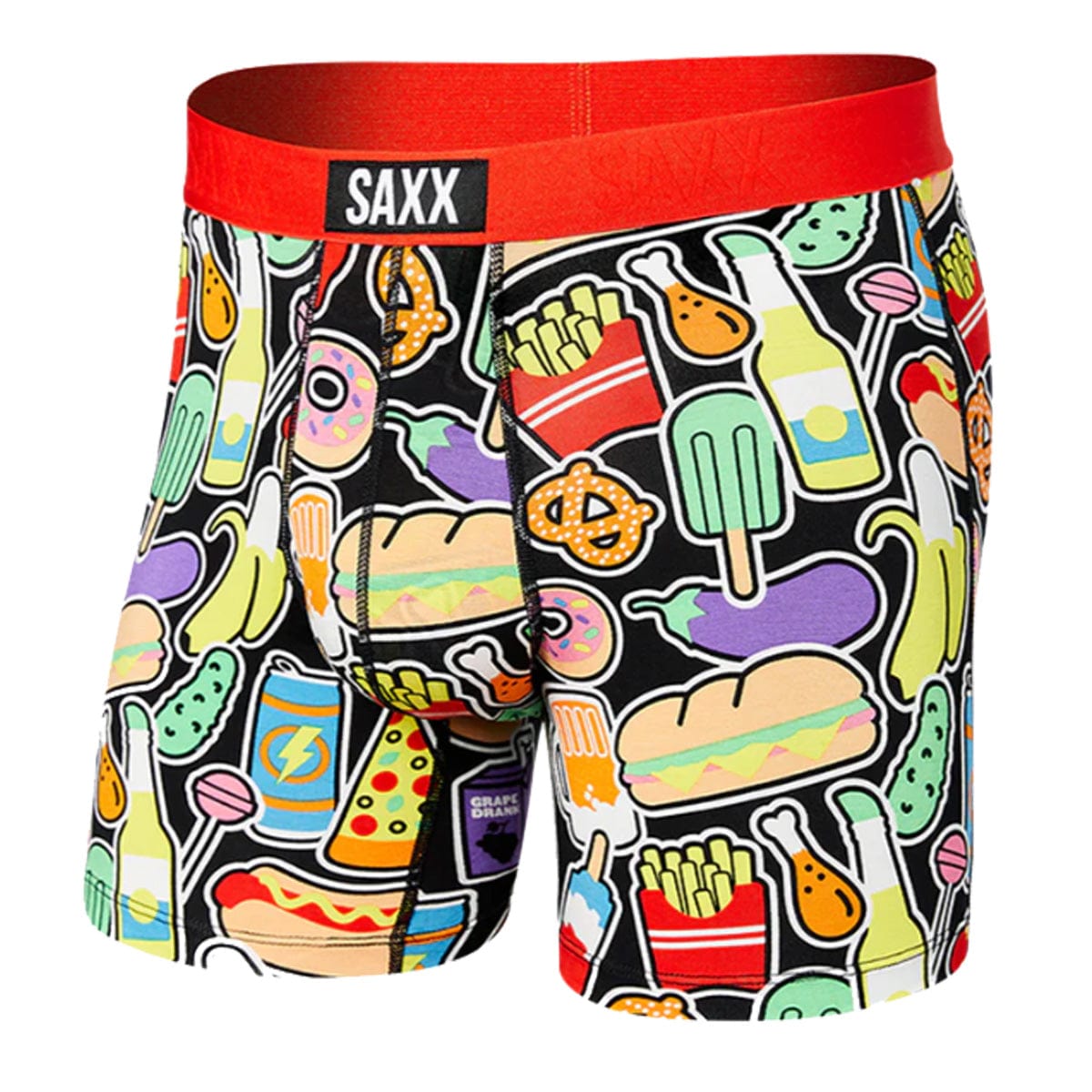 Saxx Vibe Boxers - Sticker Snacks