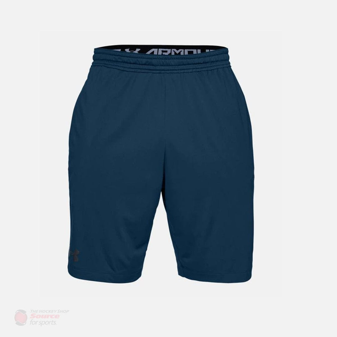 Navy blue under armour shorts store