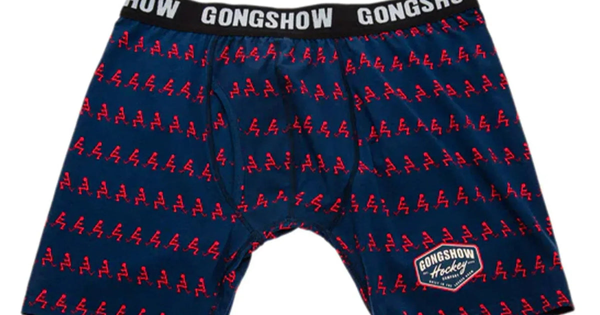 Gongshow Hockey Caution-Celly Hard Boxers | TheHockeyShop.com